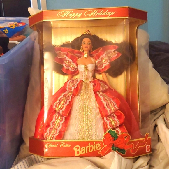 Mattel | Toys | Special Edition Holiday Barbie With Errors | Poshmark
